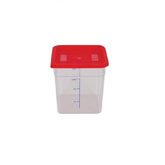 ΔΟΧΕΙΟ ΤΡΟΦΙΜΩΝ P/C ΜΕ ΚΑΠΑΚΙ 8lt (23χ23χ23cm) - Exoplismos LX