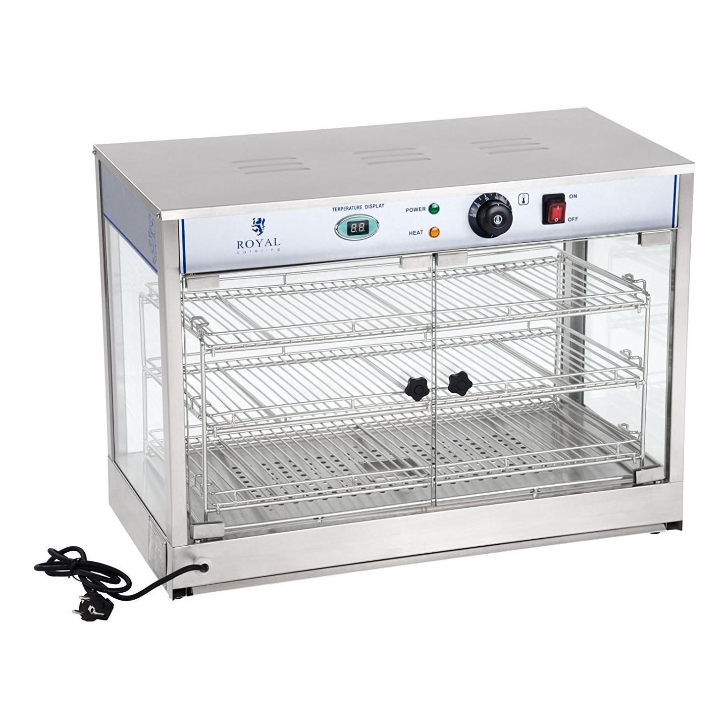 ΒΙΤΡΙΝΑ ΘΕΡΜΑΙΝΟΜΕΝΗ ΕΠΙΤΡΑΠΕΖΙΑ 700x380x520mm RCHT 1200 - Exoplismos LX