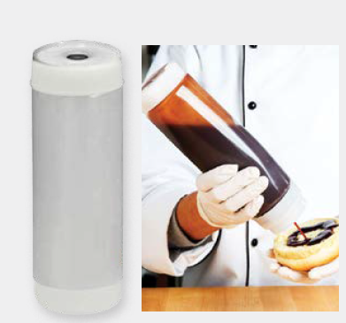 ΔΟΧΕΙΟ ΔΙΑΦΑΝΟ ΕΛΕΓΧΟΜΕΝΗΣ ΡΟΗΣ 750ml(Φ7cm Y 24cm) - Exoplismos LX